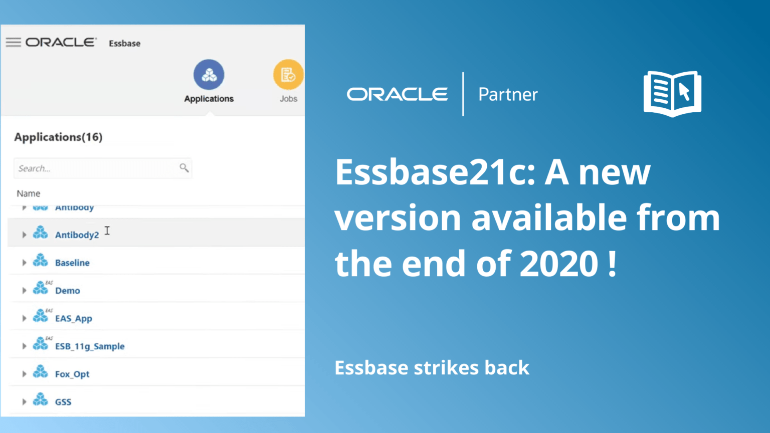 Essbase 21c: A new version available at the end of 2020